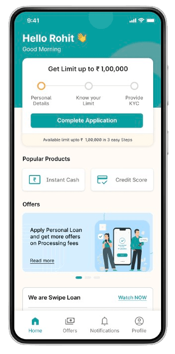 Swipe Loan – Approved Personal Loan in Just 2 Minutes